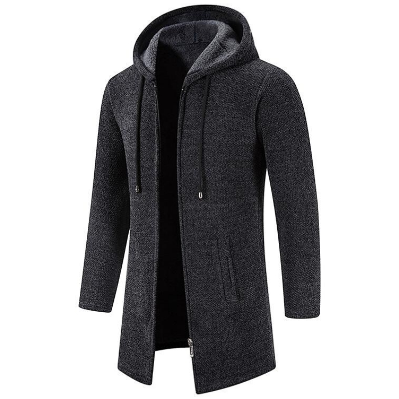 Clayton | Veste classique à capuche pour l’automne für Männer – Zarofia